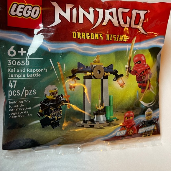 Lego | Toys | Lego 3650 Ninjago Dragons Rising Kai Rapton Temple Battle ...